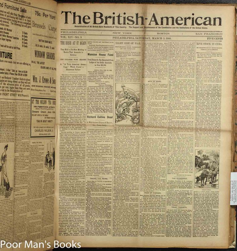 BRITISH-AMERICAN [NEWSPAPER] BOUND NEWSPAPERS JAN 6, 1900- DEC 14, 1901