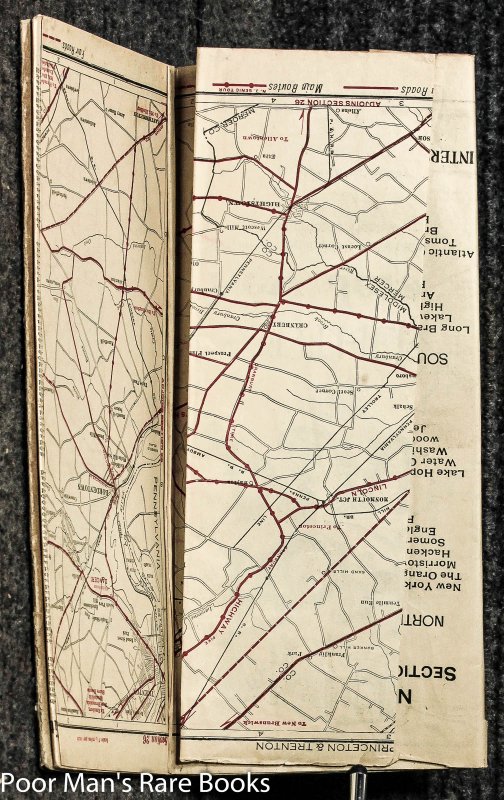 Official Road Map Of Southern New Jersey : Showing All The Improved And ...